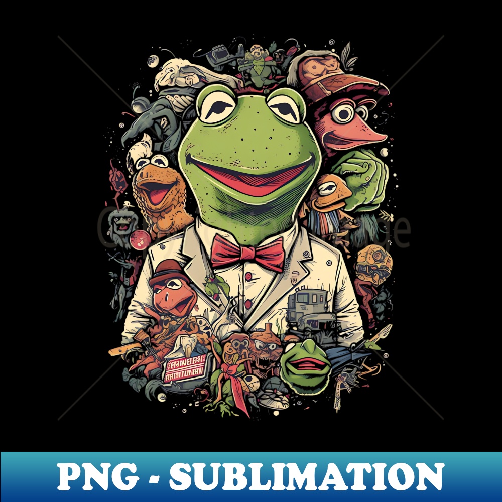 The Muppets Kermit - Signature Sublimation PNG File - Unlock - Inspire ...