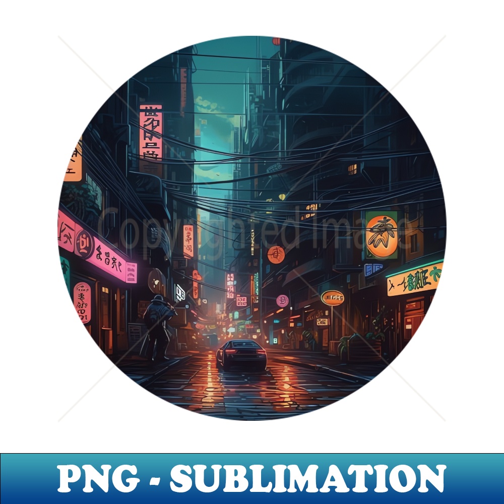 Segpunk City - Premium Sublimation Digital Download - Create | Inspire Uplift