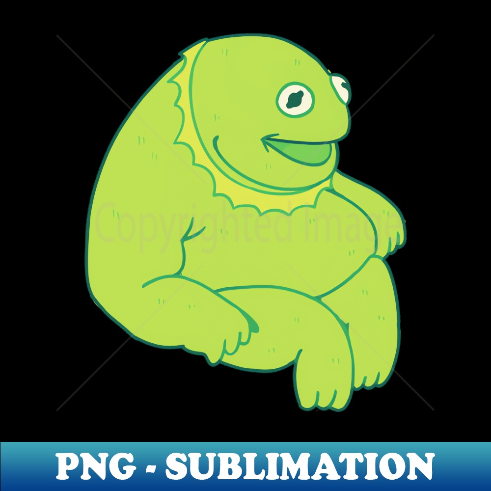 Fat Kermit - Sublimation-Ready PNG File - Create with Confid | Inspire ...