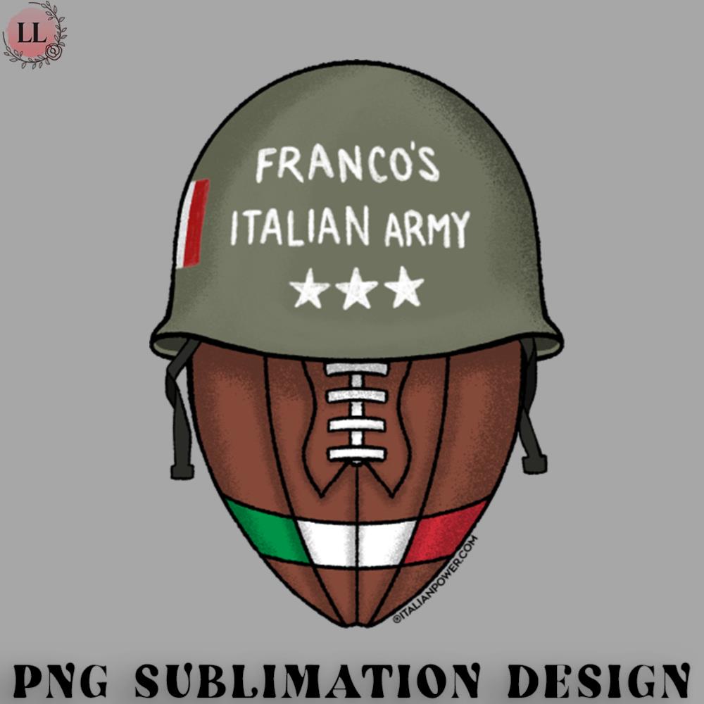Football PNG Francos Italian Army | Inspire Uplift