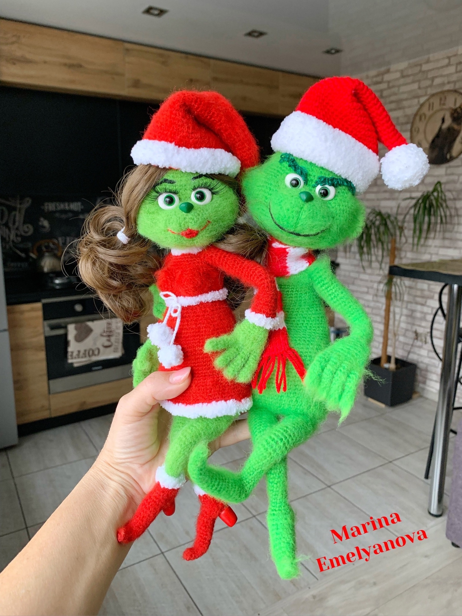 Digital Download - PDF. 2Crochet patterns Miss Grinch and Gr | Inspire ...