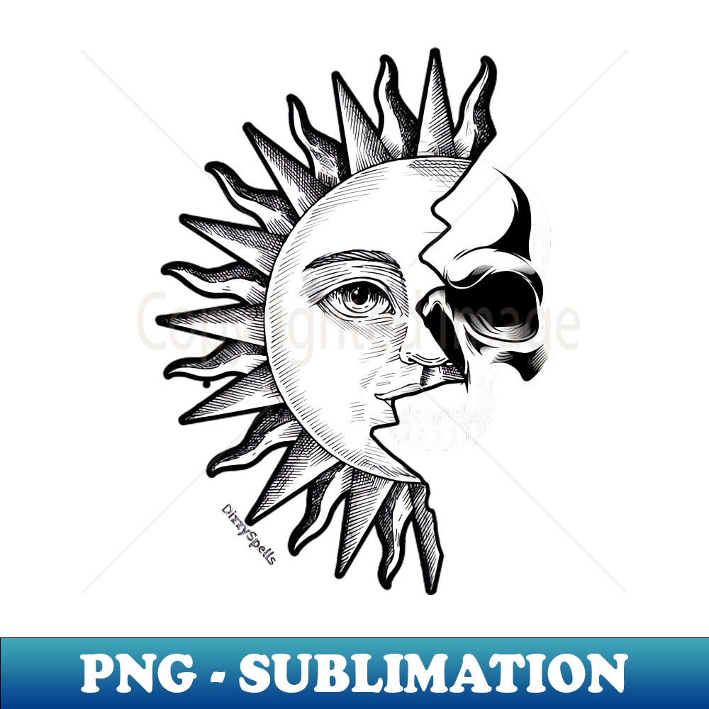 Sun Skull - Vintage Sublimation PNG Download - Capture Imag | Inspire ...