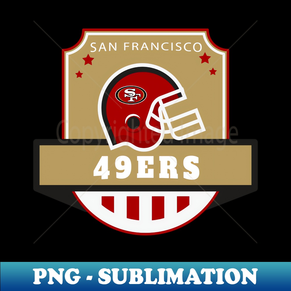 San Francisco 49ers Football - PNG Transparent Sublimation F - Inspire ...