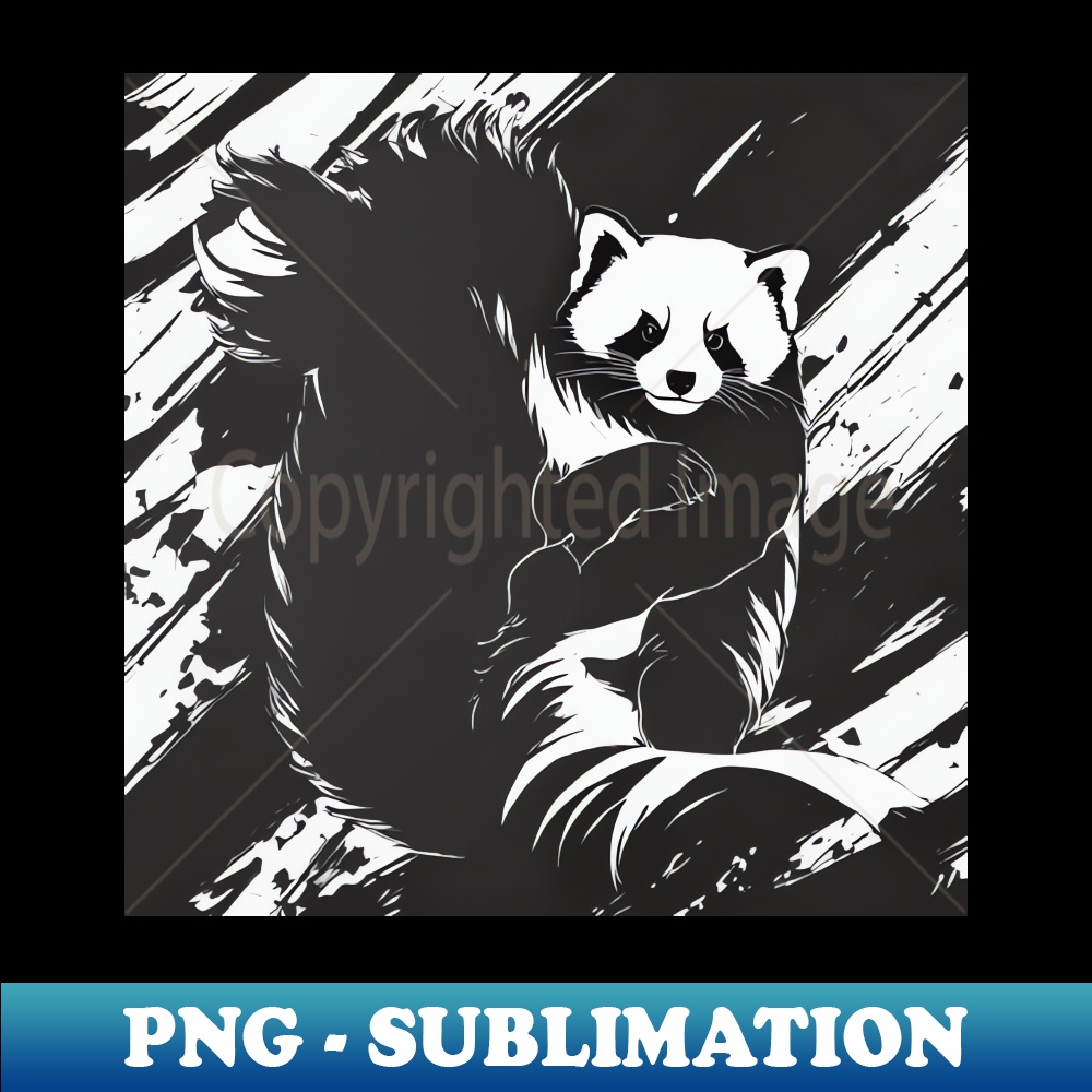 Red Pandas Shadow Silhouette Anime Style Collection No 89 - | Inspire ...