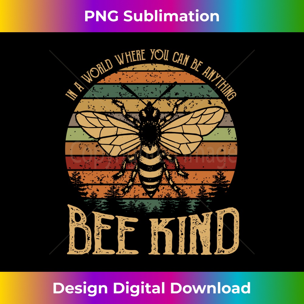 In a world where you can be anything bee kind tee Long Sleev - Inspire ...