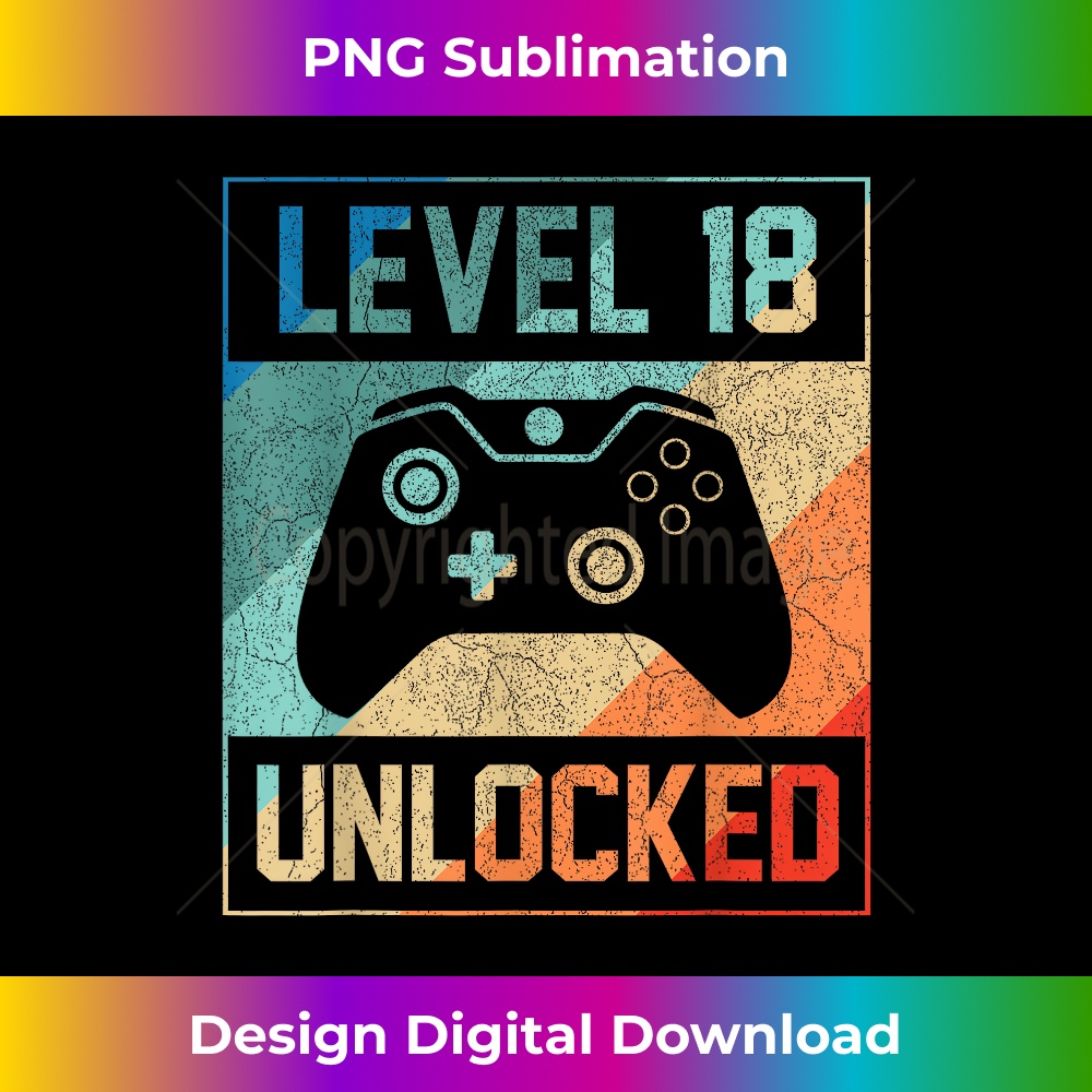 Level 18 Unlocked tshirt 18 Year Old Level 18 Birthday - Bes | Inspire ...
