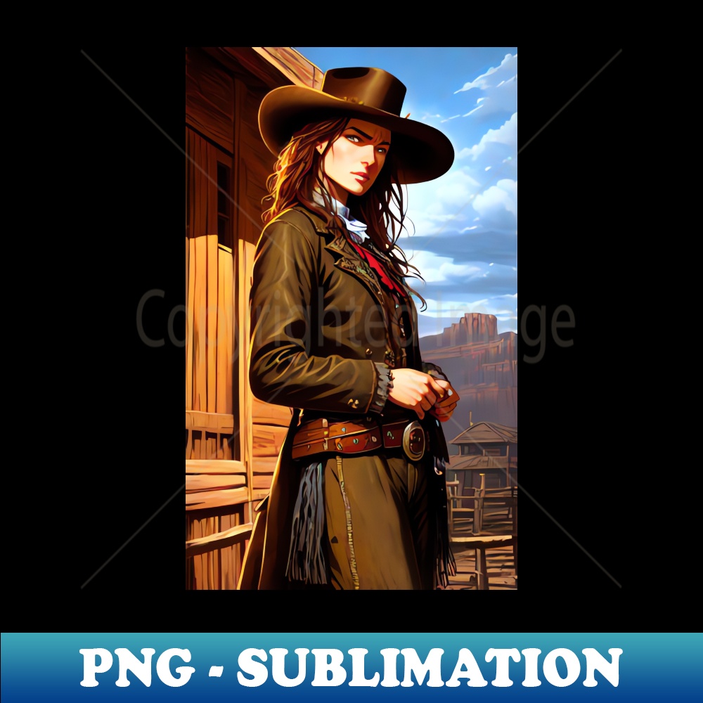 cowboy art - Signature Sublimation PNG File - Defying the No | Inspire ...