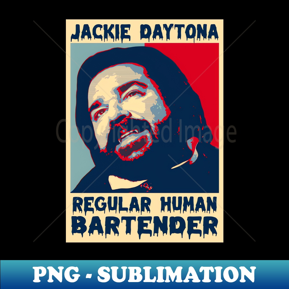 jackie daytona human BARTENDER - PNG Transparent Sublimation | Inspire ...