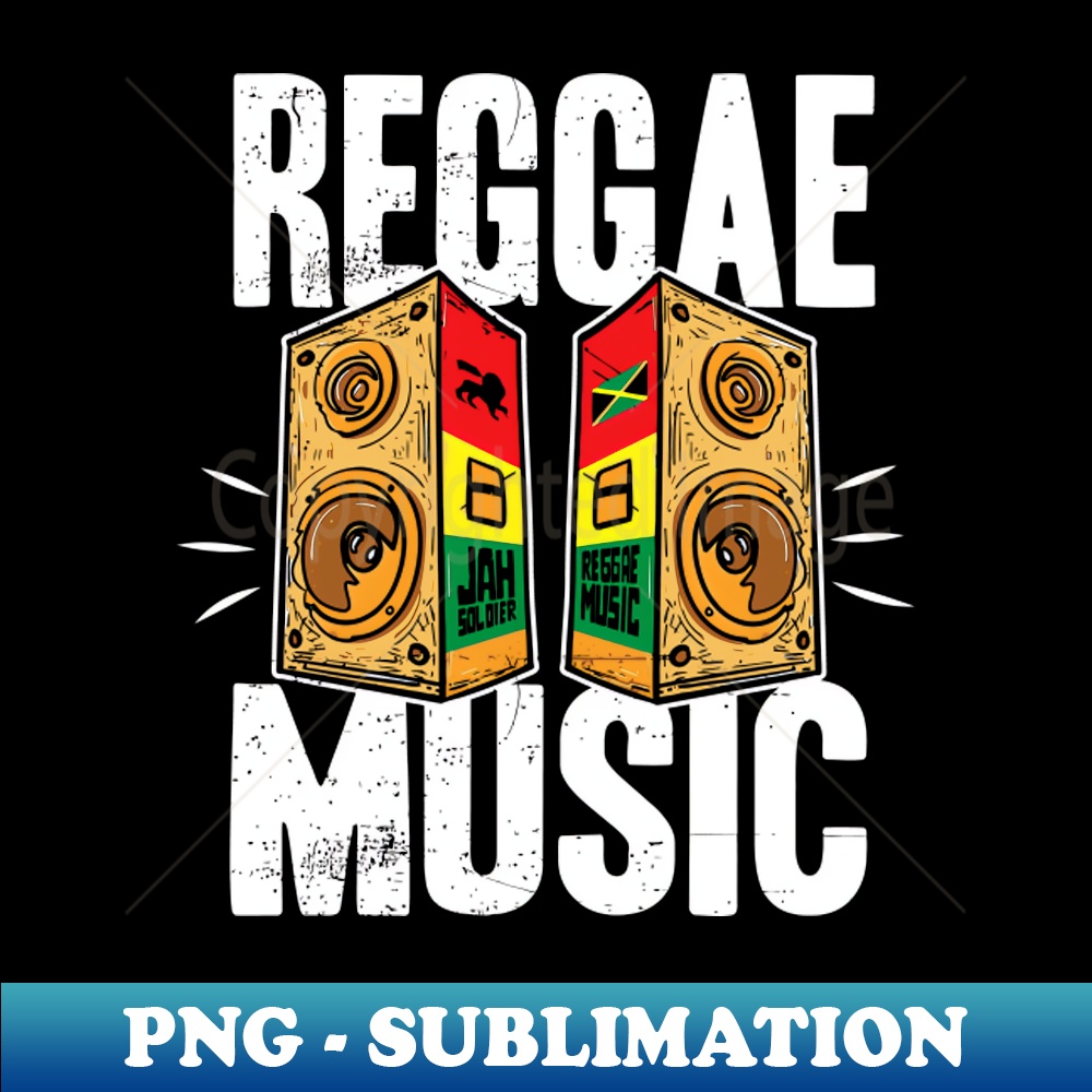 Reggae Music Sound System - Special Edition Sublimation PNG | Inspire ...