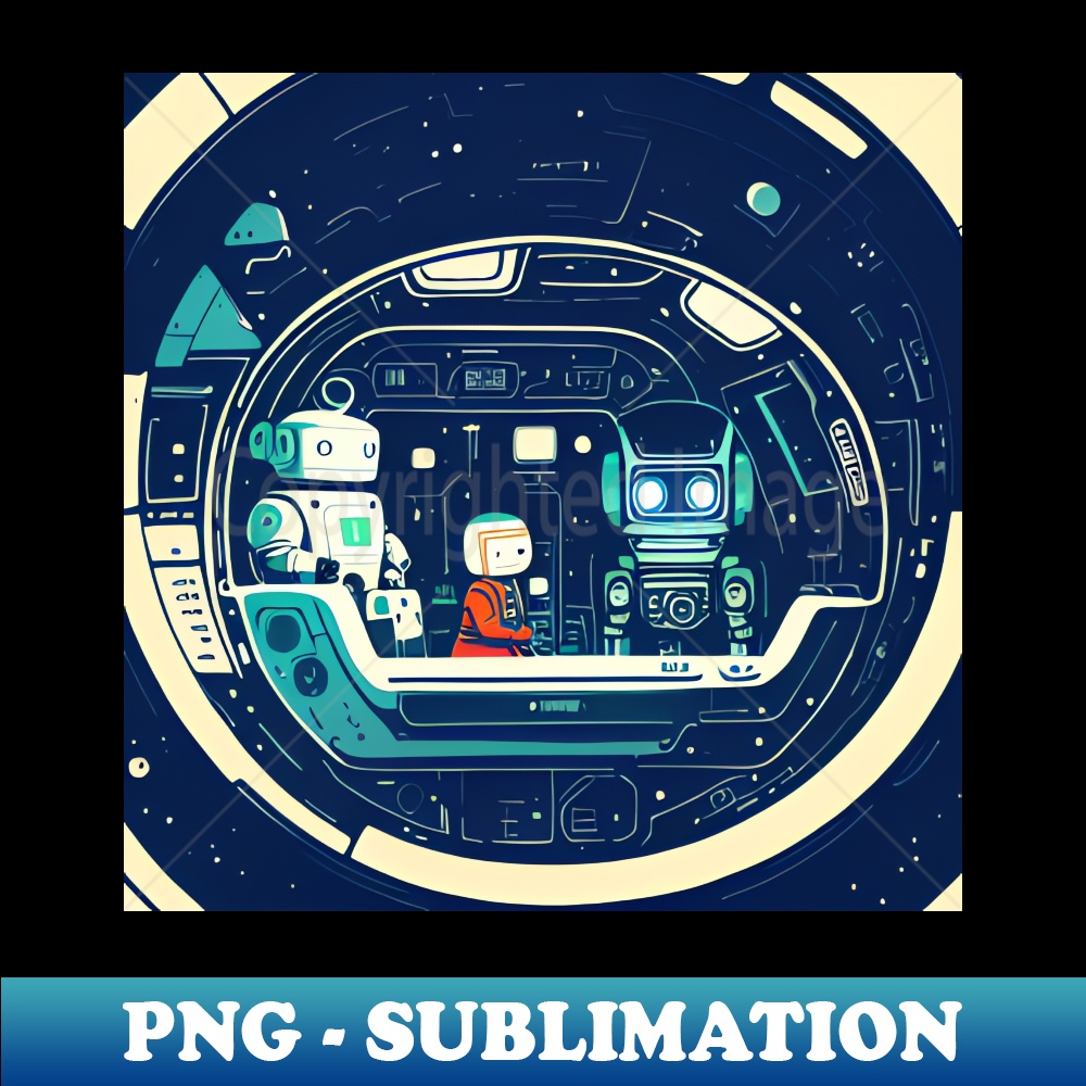 Robot Spaceship - Aesthetic Sublimation Digital File - Stunn - Inspire ... Robot Spaceship - Aesthetic Sublimation Digital File - Stunn - Inspire ...