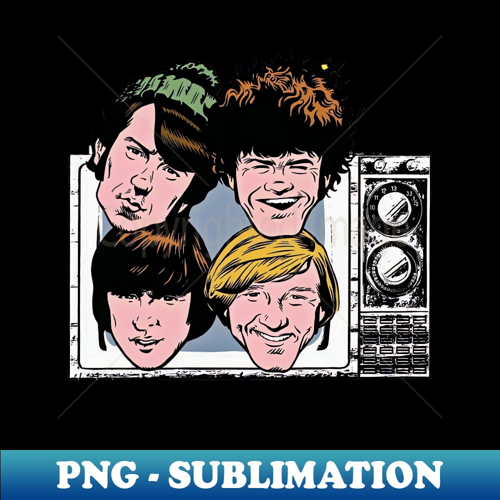 The monkees - PNG Transparent Sublimation Design - Capture I - Inspire ...