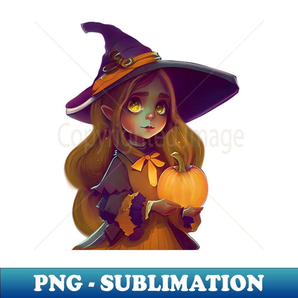 Halloweens witch transparent background - Professional Subli - Inspire ...