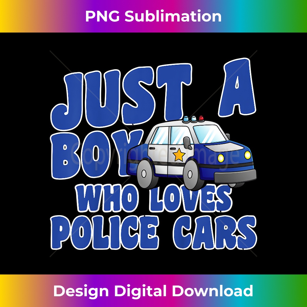 Kids Toddler Funny Police Car Just A Boy Who Loves Police Ca | Inspire ...