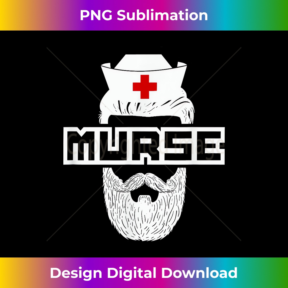 Funny Murse Nursing Joke For New Male Nurse With Beard - Min | Inspire ...
