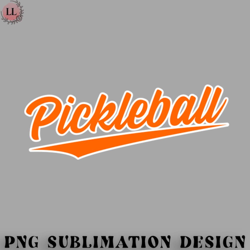 Football PNG pickleball design | Inspire Uplift