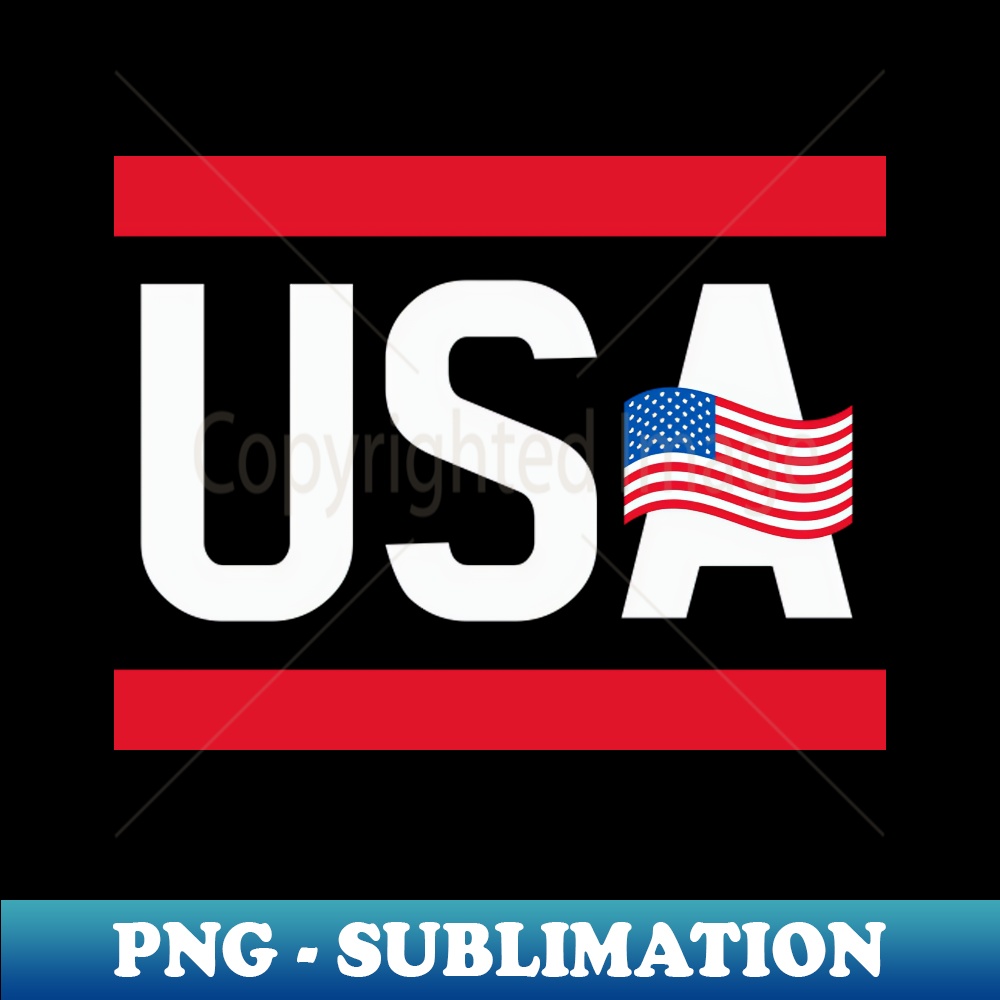 USA - PNG Transparent Digital Download File for Sublimation | Inspire ...