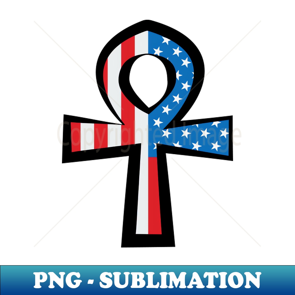 US American Key Of Life Ankh - Digital Sublimation Download | Inspire ...