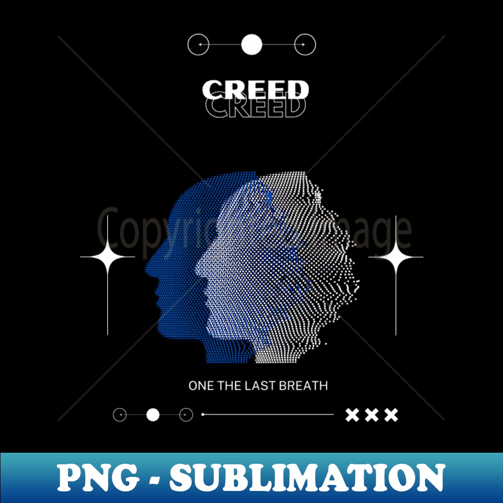creed - PNG Sublimation Digital Download - Bold & Eye-catchi | Inspire ...