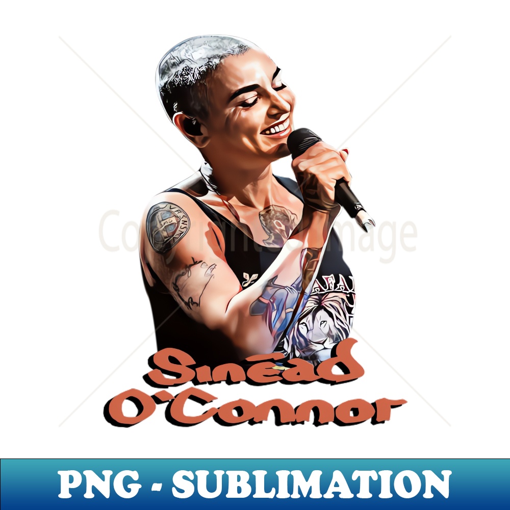 Sinead Oconnor version 1 - PNG Transparent Sublimation File | Inspire ...