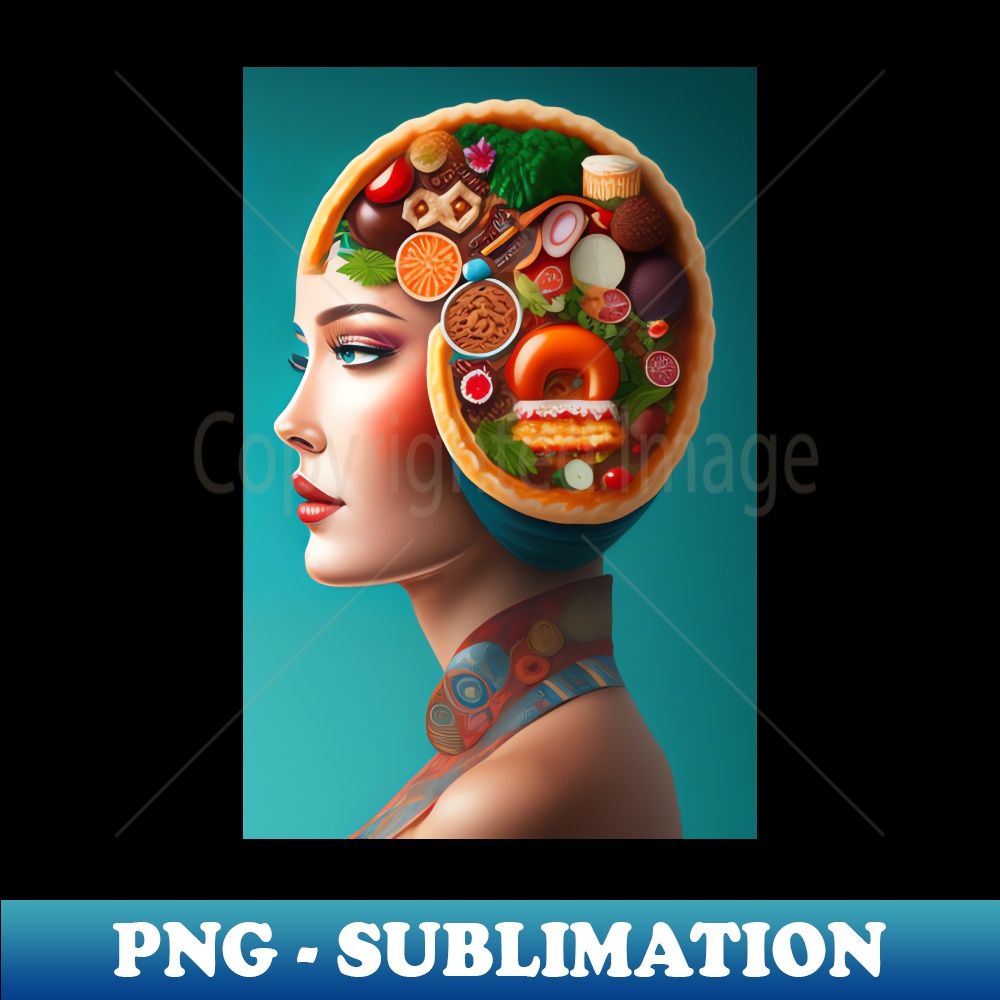 Head anatomy of women with Sweet Treats - Creative Sublimati | Inspire ...