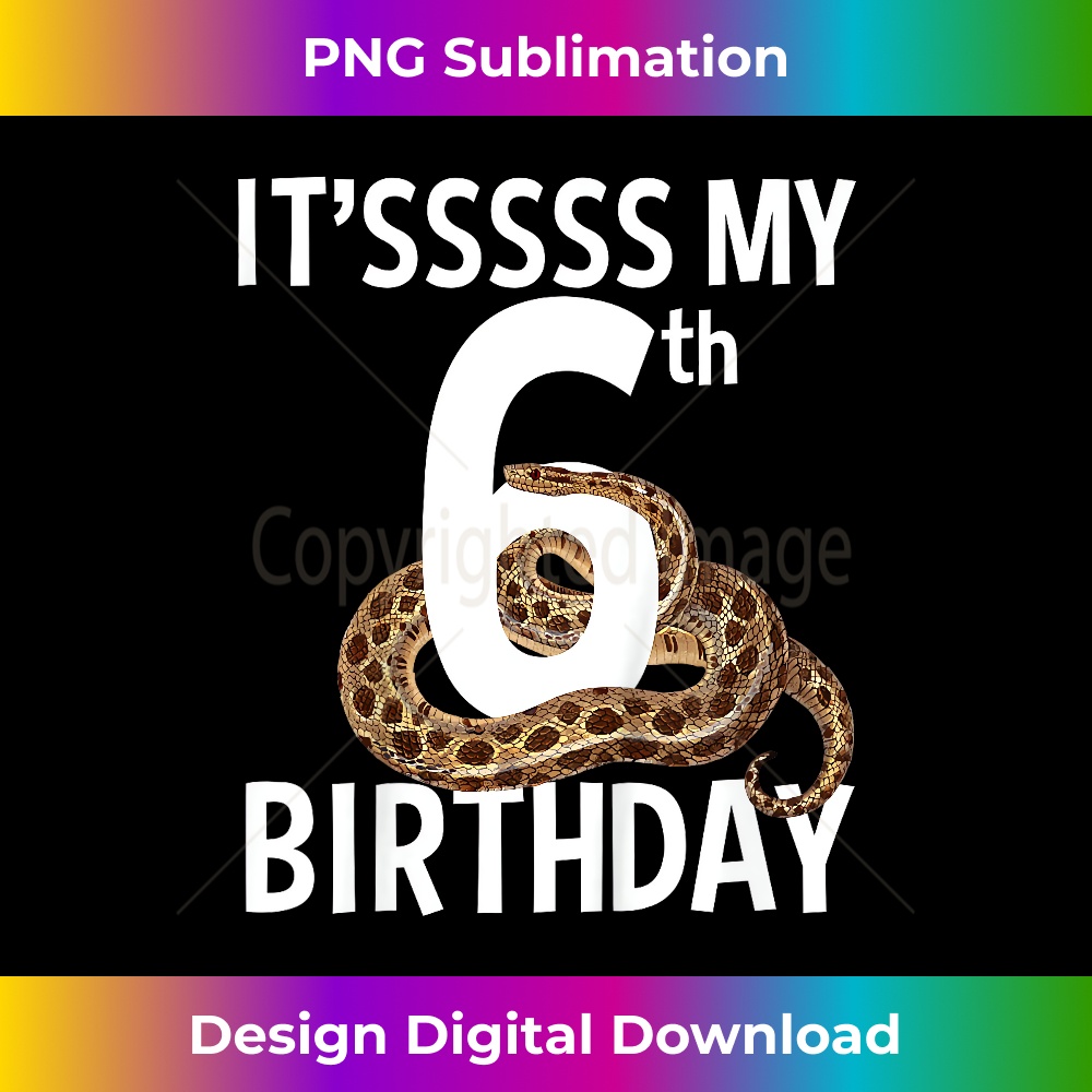 Kids 6 Year Old Snake Birthday Party Boa Python Reptile 6th | Inspire Uplift