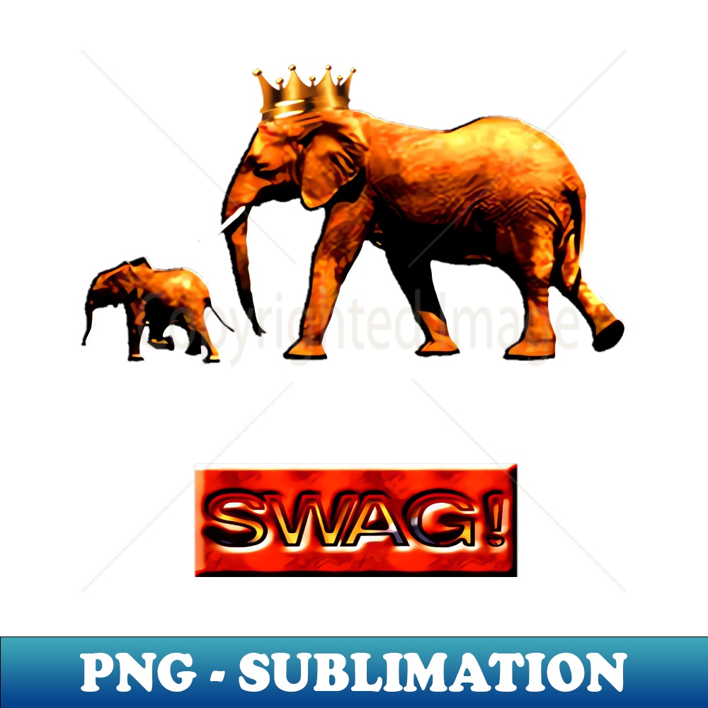 Elephant Swag - Premium PNG Sublimation File - Stunning Subl - Inspire ...