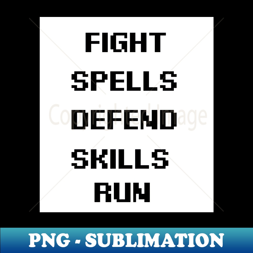 Classic minimalist rpg video game menu options - Exclusive P - Inspire ...