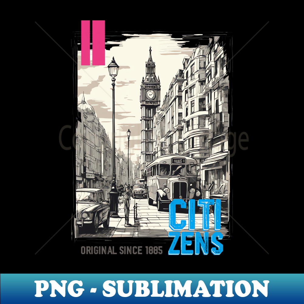 Old London Clock Tower print - Artistic Sublimation Digital | Inspire ...