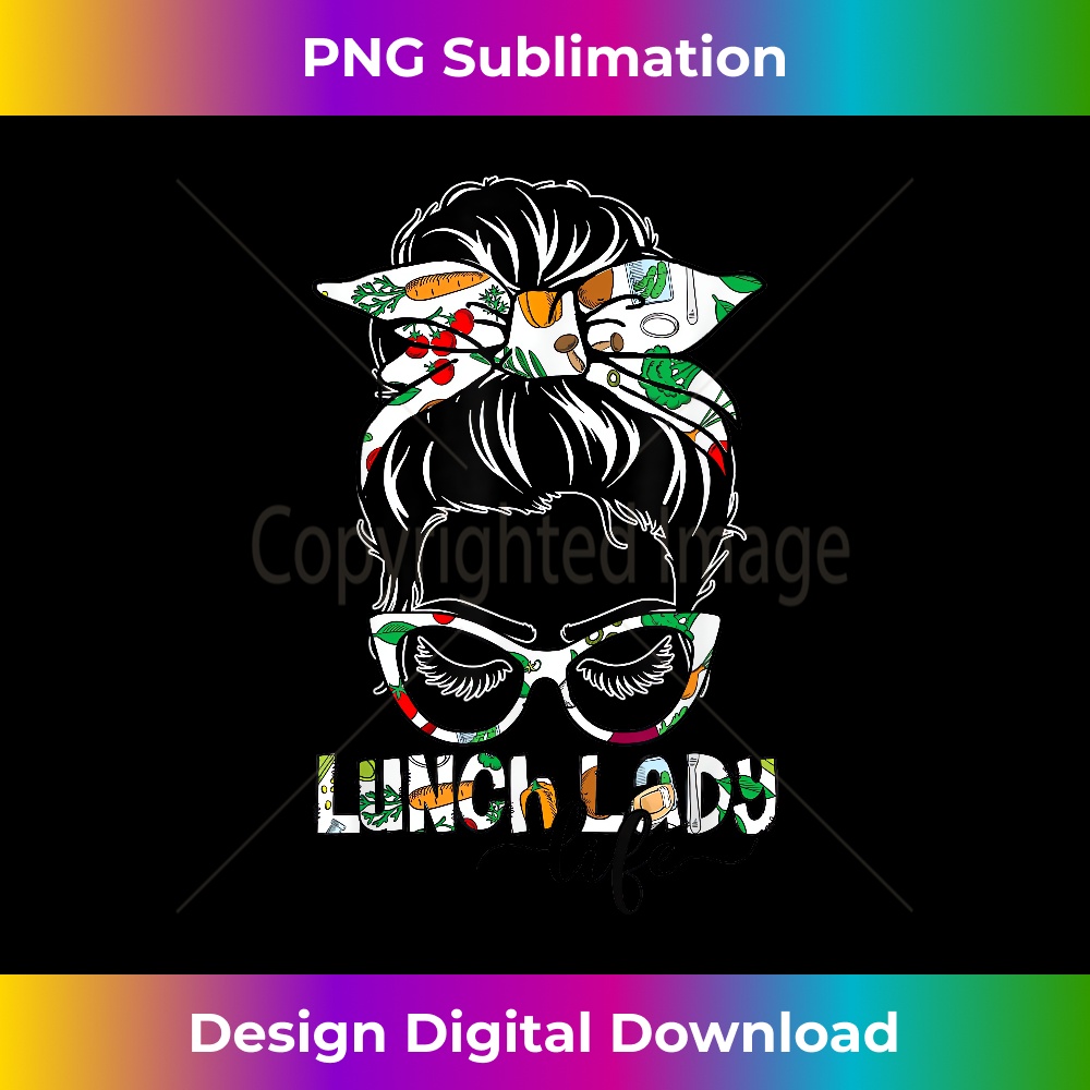 Lunch Lady Messy Hair Woman Bun Lunch Lady Life - Urban Subl | Inspire ...