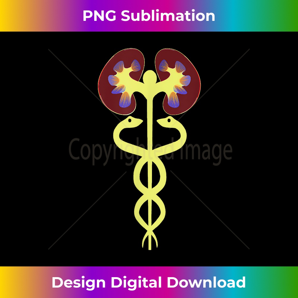 Kidneys Caduceus Medical Emblem Nephrology Dialysis Gifts - - Inspire ...