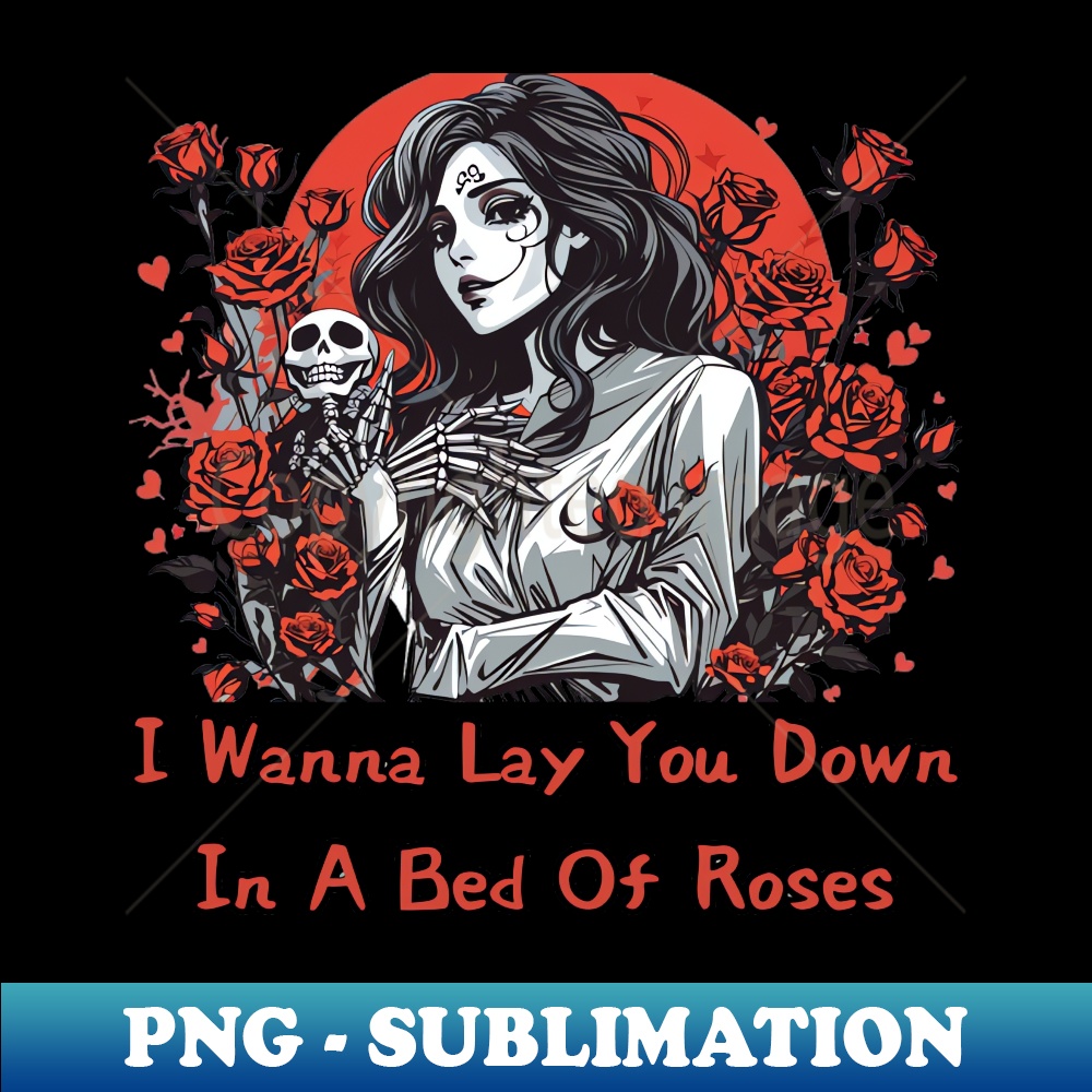 i wanna lay you down in a bed of roses - High-Quality PNG Su | Inspire Uplift