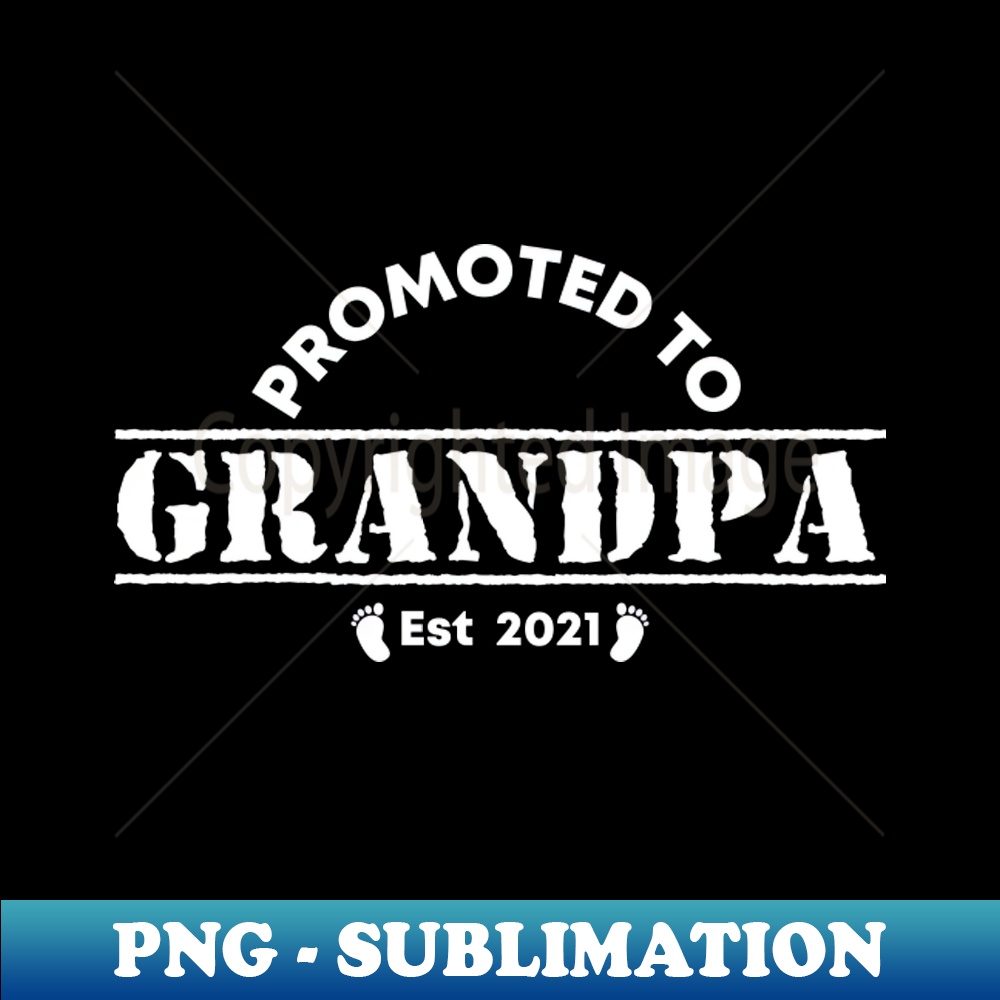 Vintage Promoted to Grandpa 2021 new Grandfather gift Grandp | Inspire ...