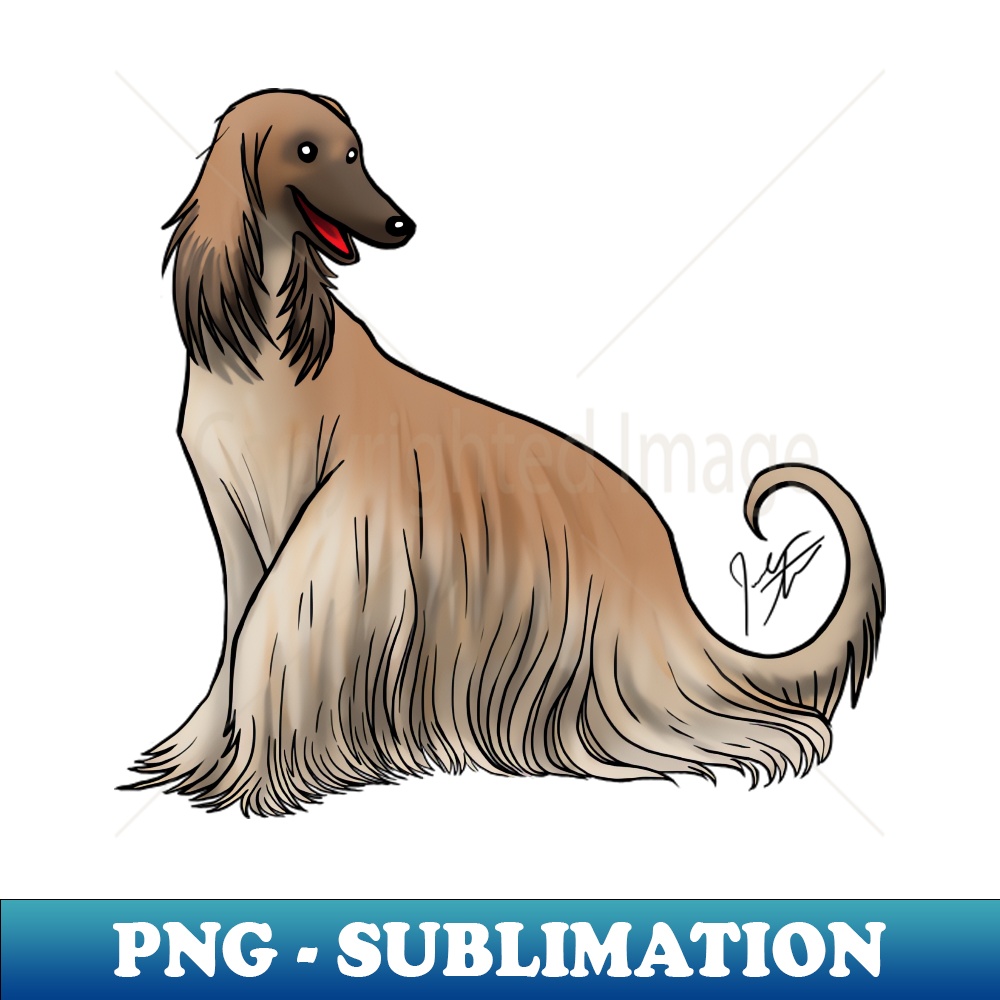 Afghan Hound Red - Instant PNG Sublimation Download - Unleas | Inspire ...