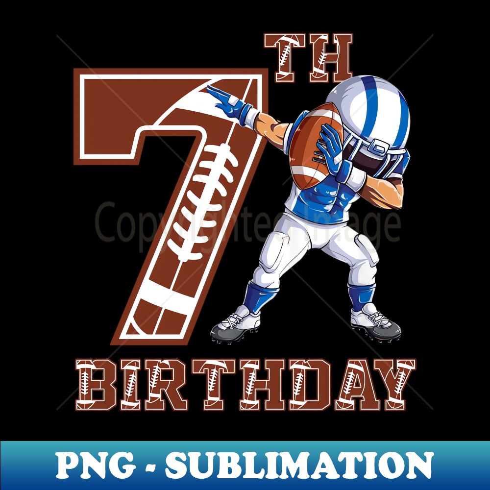 7th Birthday Boys 7 Years Old Football Lover Theme Party - P | Inspire ...
