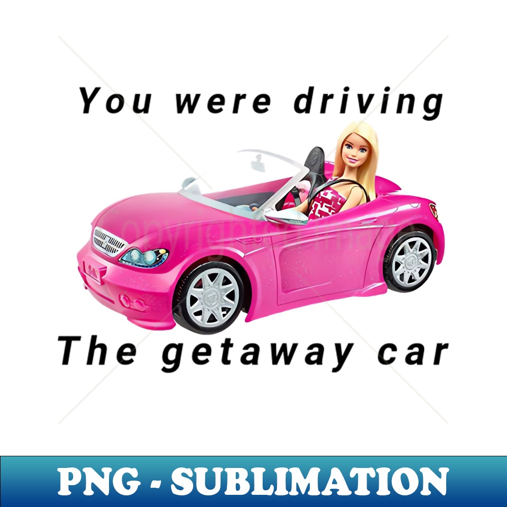 Getaway car Tswift barbie crossover - High-Quality PNG Subli | Inspire ...