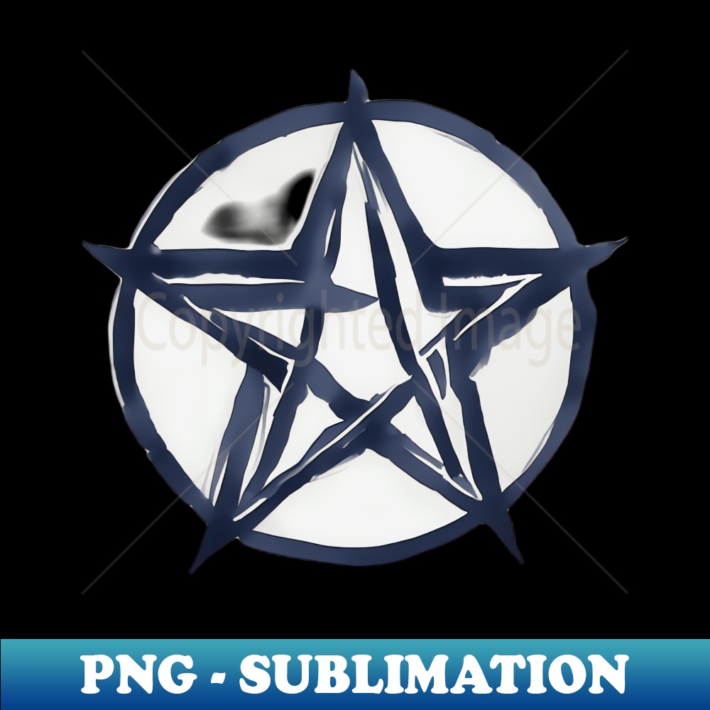 Pentagram Navy Shadow Silhouette Anime Style Collection No 2 | Inspire ...