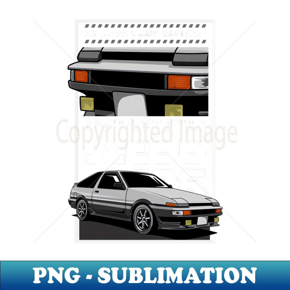 Trueno AE86 Drift Car - Signature Sublimation PNG File - Def | Inspire ...