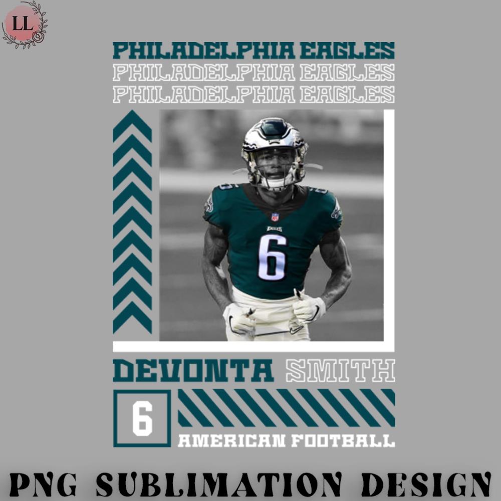 Football PNG DEVONTA SMITH | Inspire Uplift