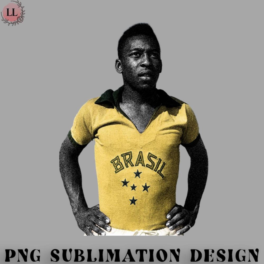 Football PNG Pele 90s - Inspire Uplift