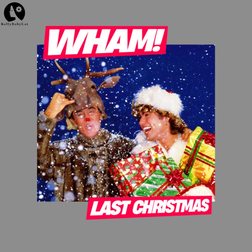 wham last christmas PNG, Funny Christmas PNG | Inspire Uplift