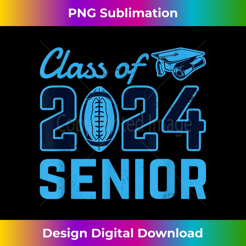 Class of 2024 Vintage Football Senior - Timeless PNG Sublima - Inspire ...
