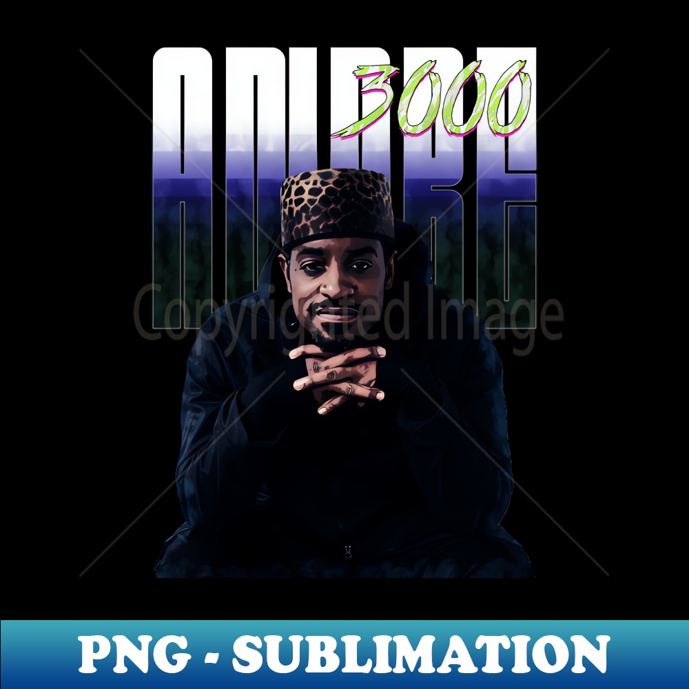 Andre 3000 Bootleg - PNG Transparent Sublimation Design - Pe - Inspire ...