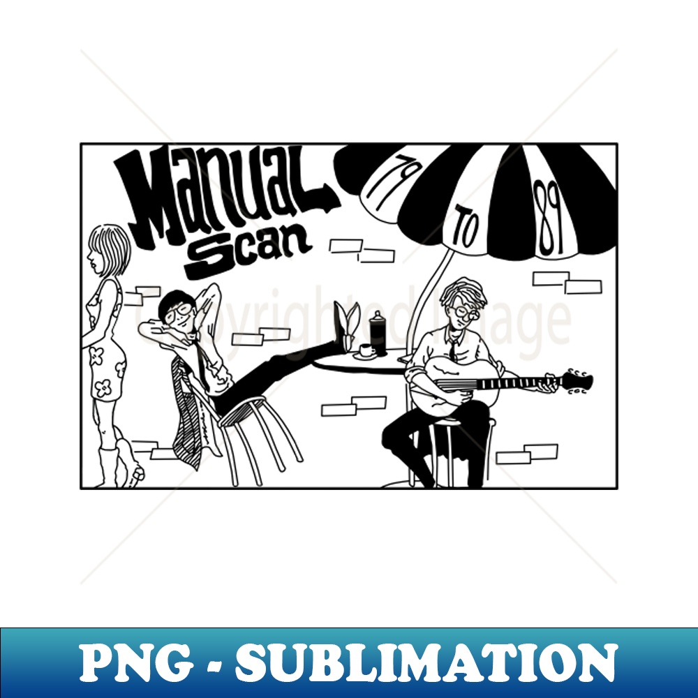 Manual Scan 79 To 89 - Sublimation-Ready PNG File - Stunning | Inspire Uplift