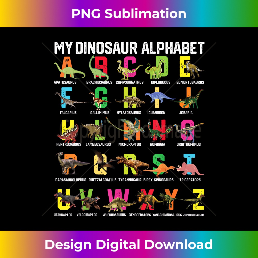 Types Of Dinosaurs Alphabet ABC Back To School grandson - Ar - Inspire ...