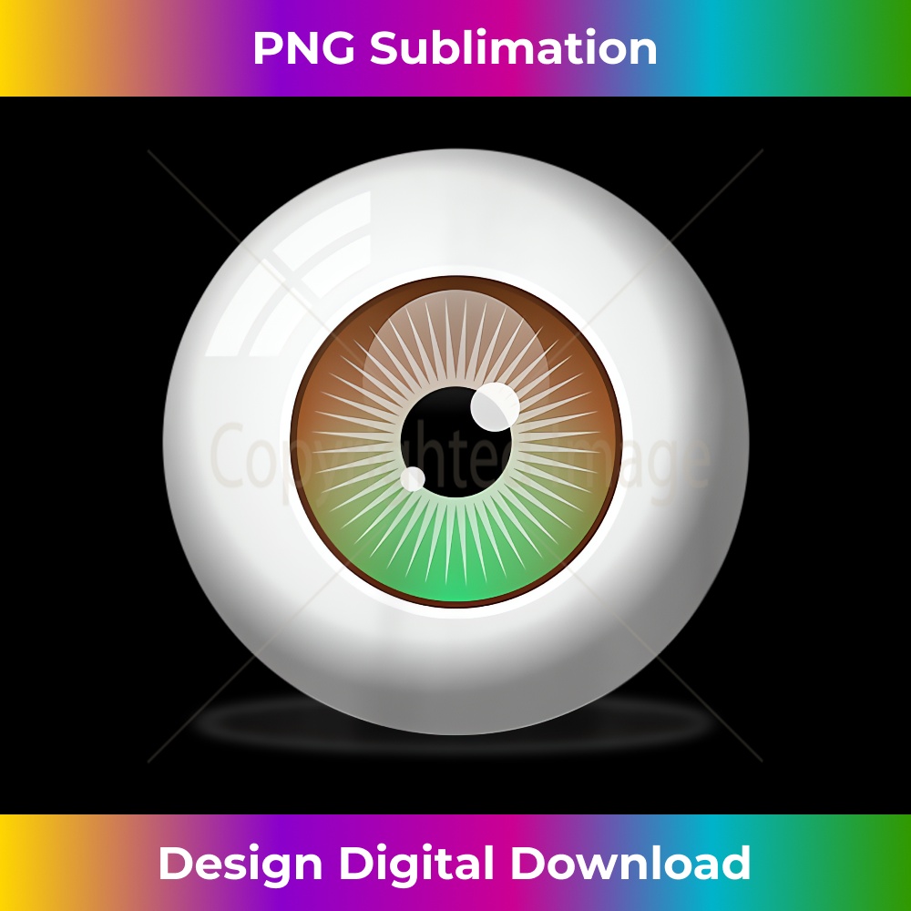 Eyeball Brown and Green Eye Design - Chic Sublimation Digita | Inspire ...