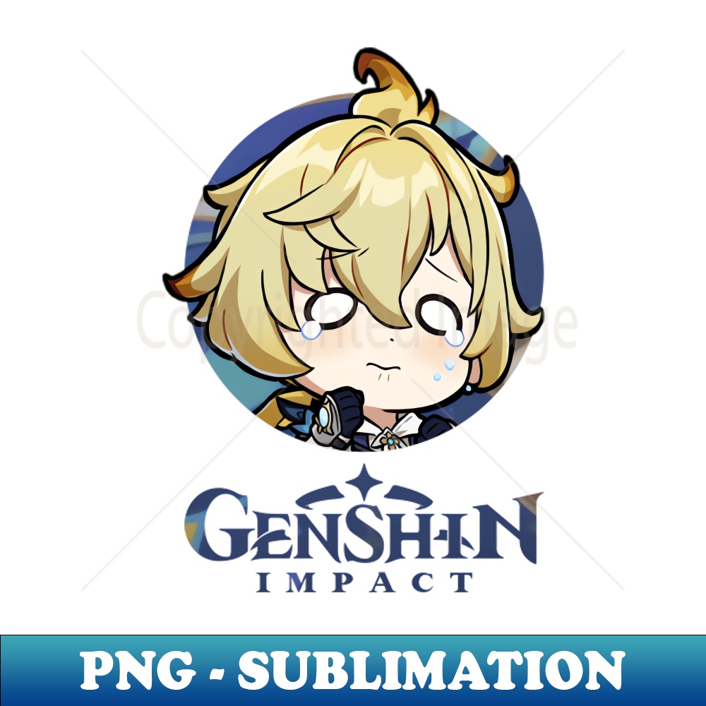 Mika Chibi Genshin Impact - High-Resolution PNG Sublimation - Inspire ...