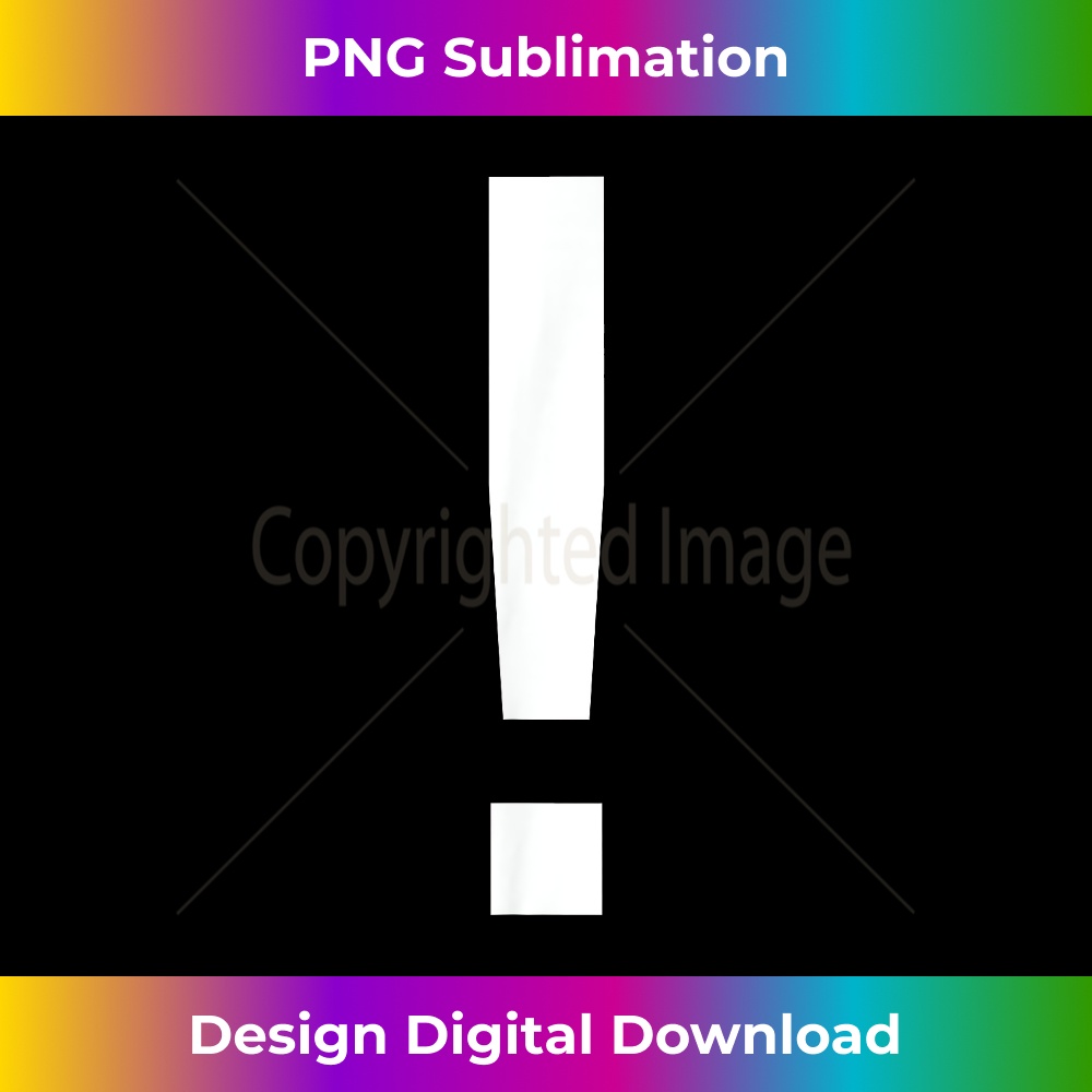 EXCLAMATION POINT ! SYMBOL PUNCTUATION MARK - Minimalist Sub | Inspire ...