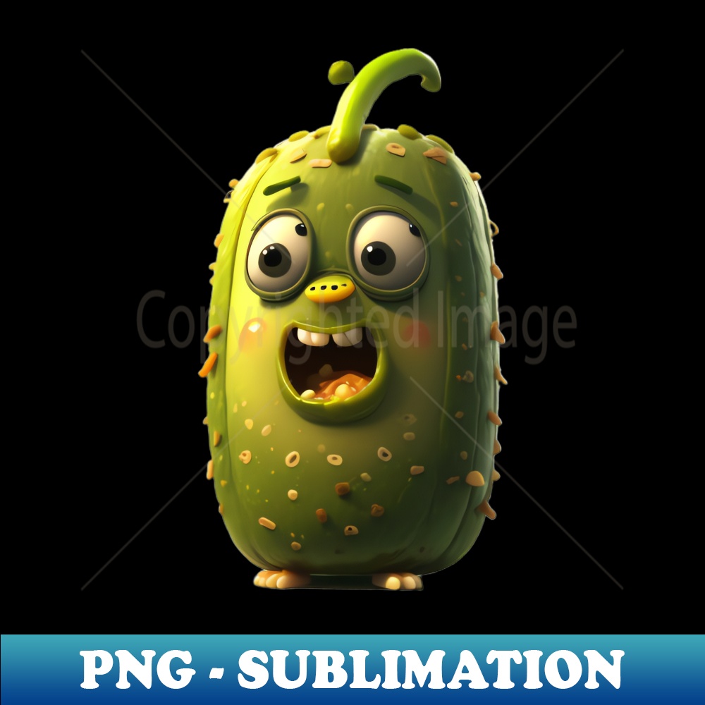 Worried Pickle - PNG Transparent Digital Download File for S | Inspire ...