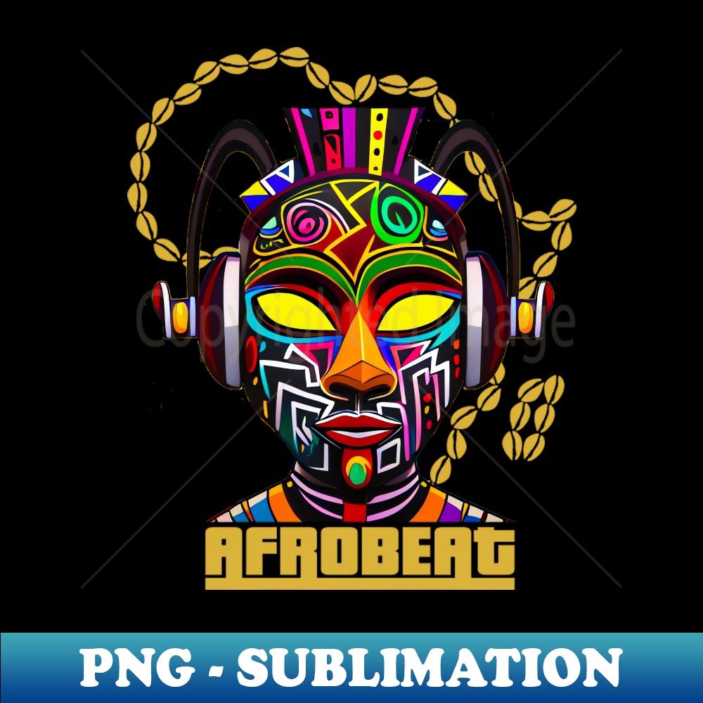 Afrobeat Rhythms Masked Melodies - High-Quality PNG Sublimat | Inspire ...