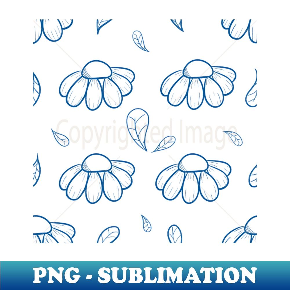 Cute flowers pattern - PNG Transparent Sublimation Design - | Inspire ...
